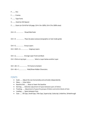 InDesign cc 2017 - the essentials | PDF