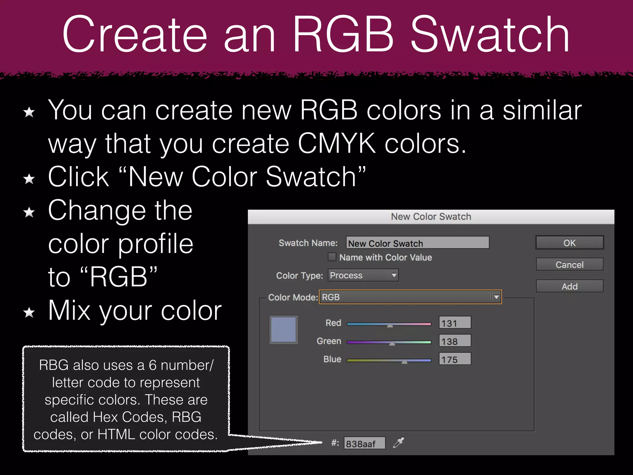 InDesign: Colors | PPT