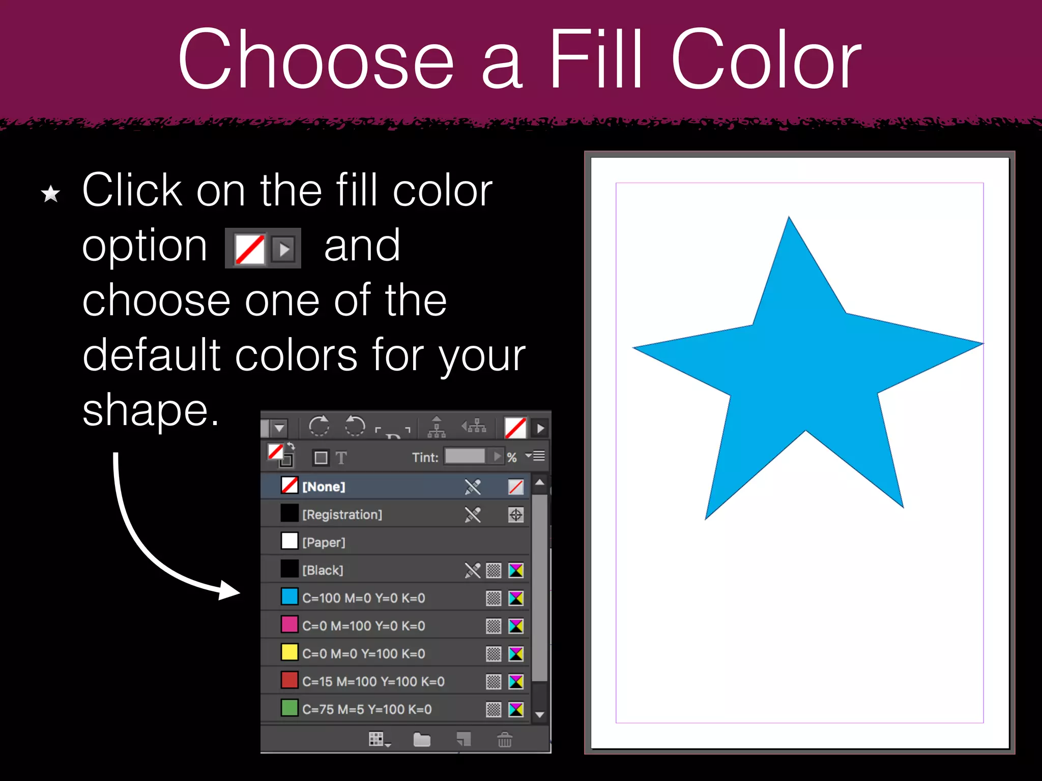 InDesign: Colors | PPT