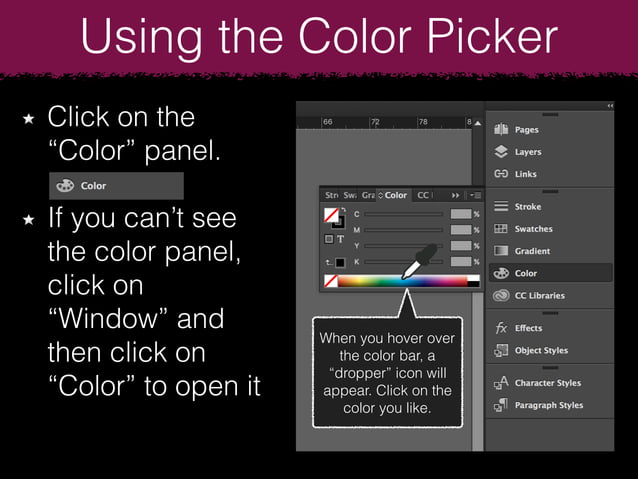 InDesign: Colors | PPT