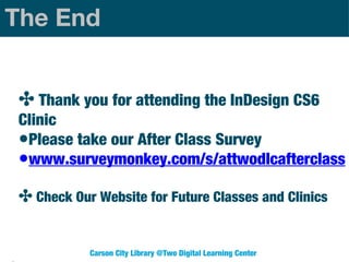 Beginning Adobe InDesign CS6 | PPT