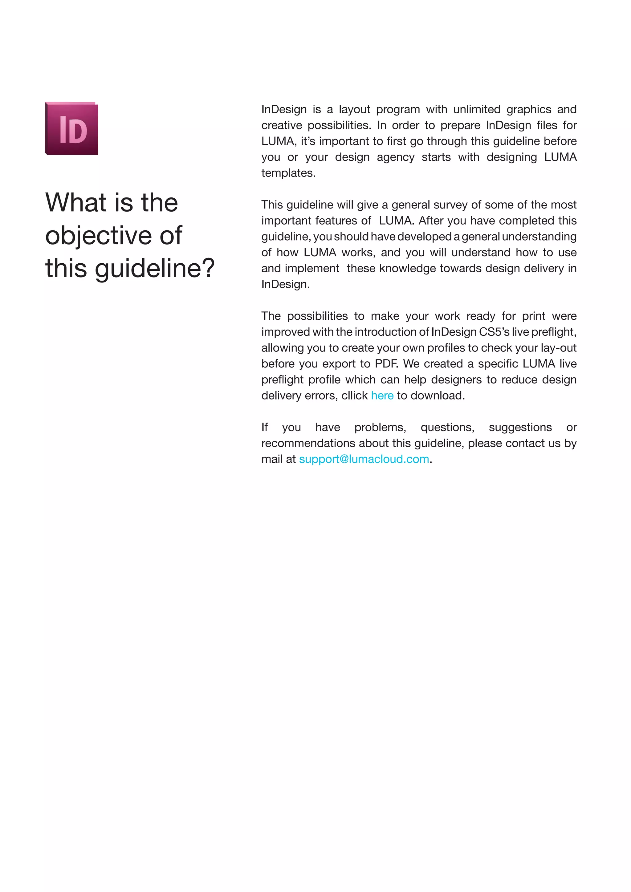 Indesign guides | PDF