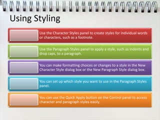 InDesign intro | PDF