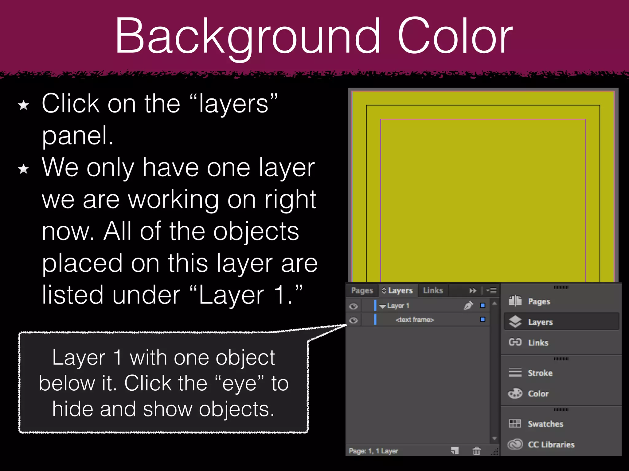 InDesign Intro | PDF