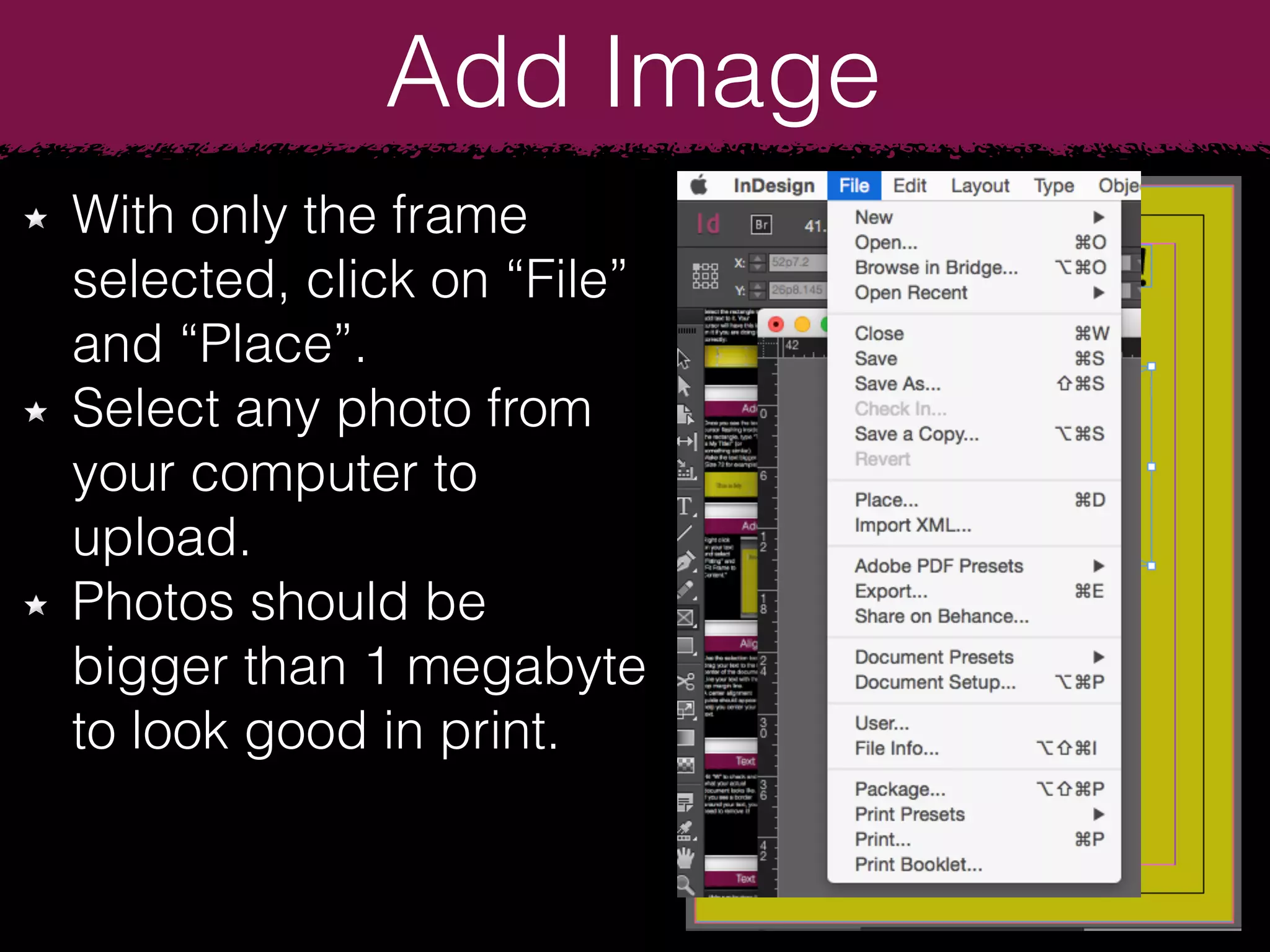 InDesign Intro | PDF