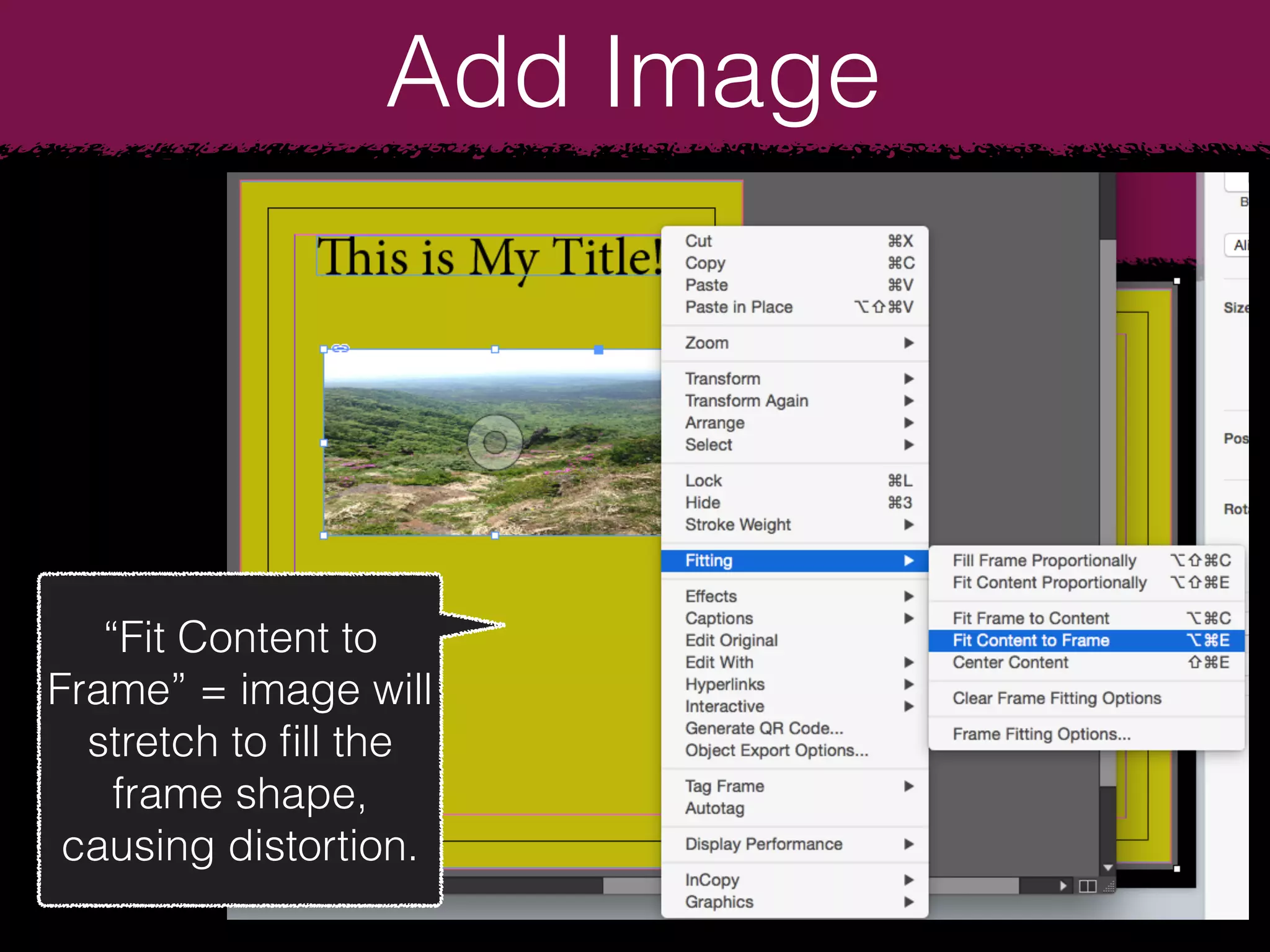 InDesign Intro | PDF