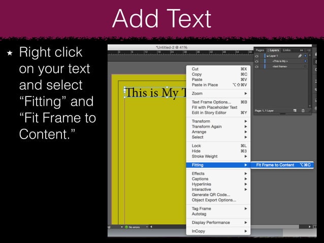 InDesign Intro | PDF | Desktop Publishing | Computer Software and ...