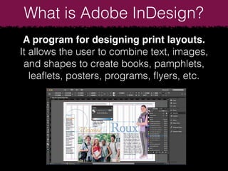 InDesign Intro | PDF