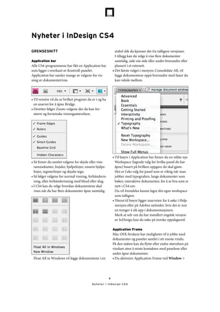 Indesign kurs | PDF