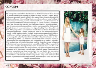 InDesign Mini Me project for M&S (Individual Negotiated Project) | PPT