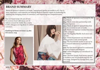 InDesign Mini Me project for M&S (Individual Negotiated Project) | PPT