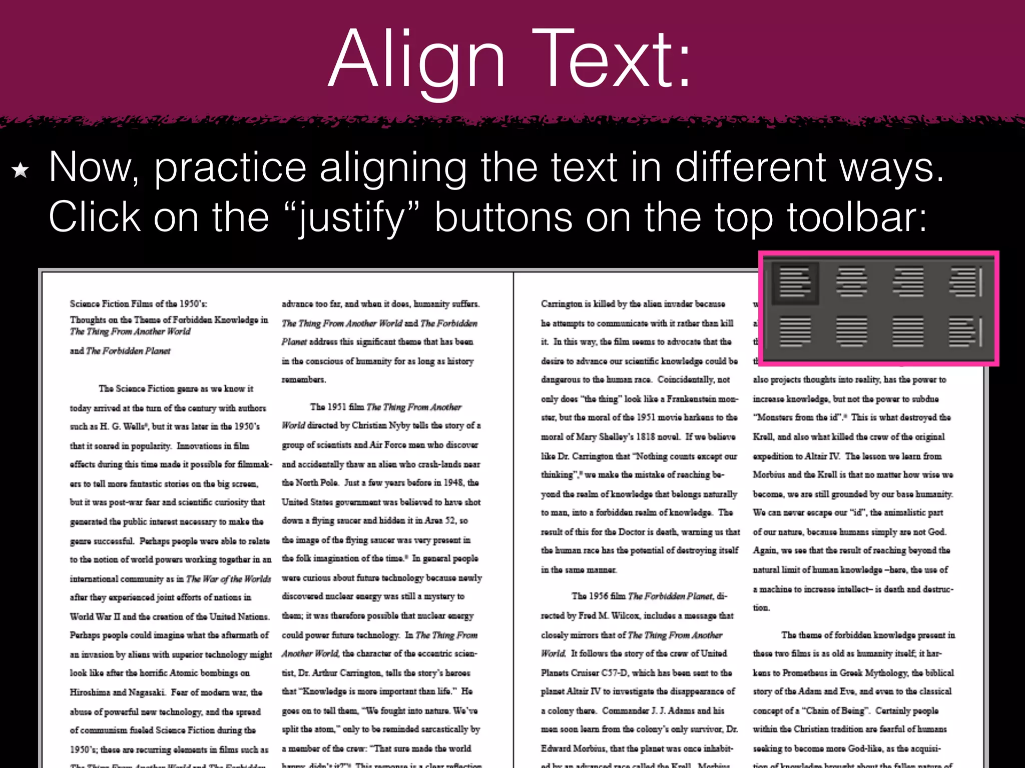InDesign Tutorial: Text | PPT