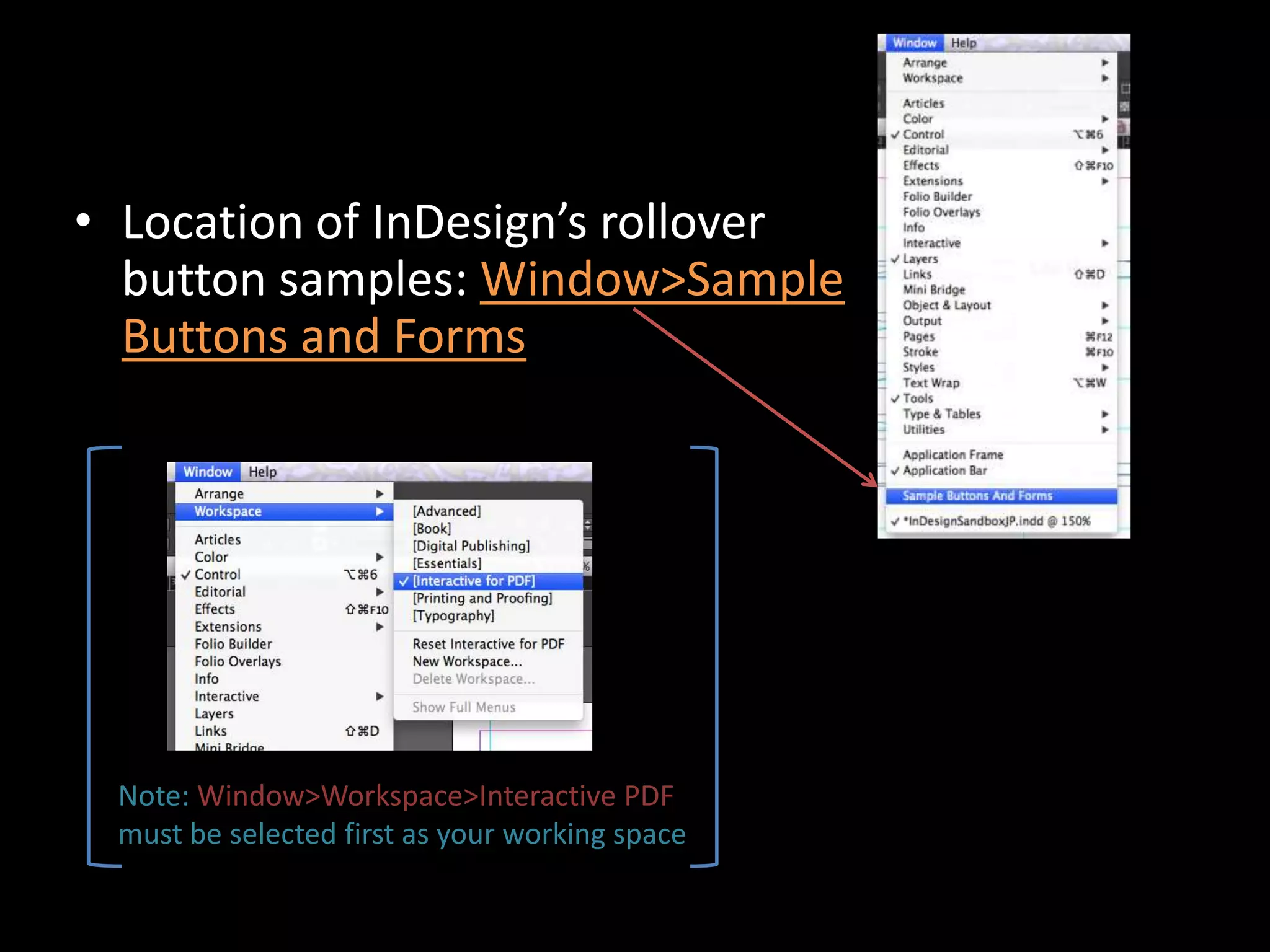 Using Indesign And Acrobat To Create Interactive Submittable Forms
