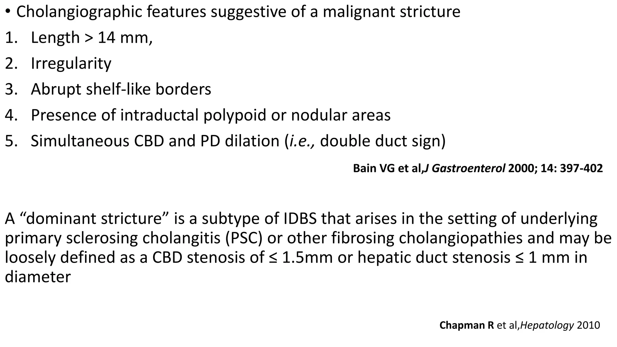 Indeterminate biliary stricture | PPTX