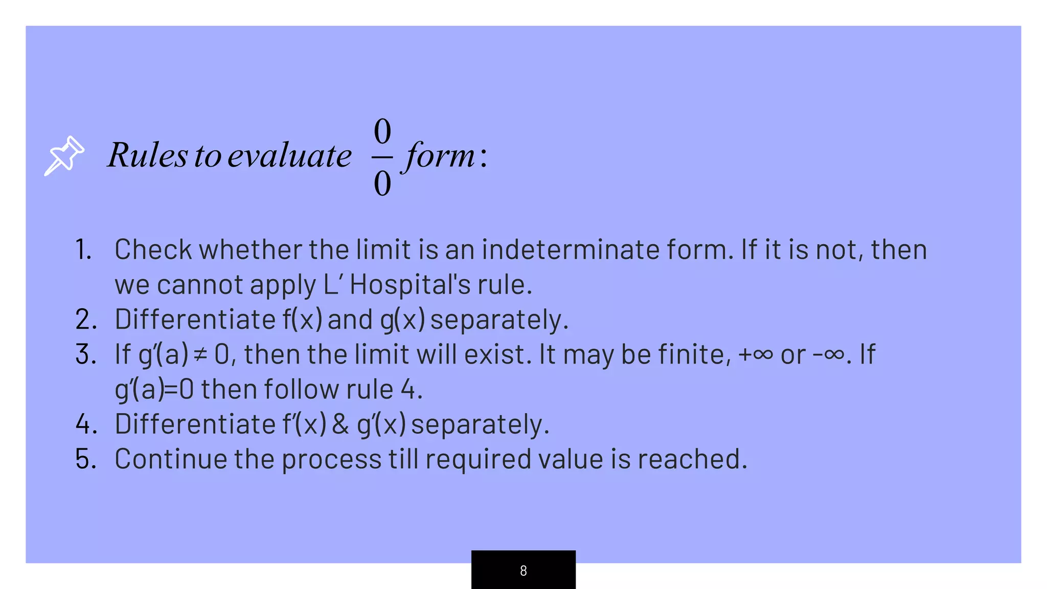 Indeterminate form | PPTX