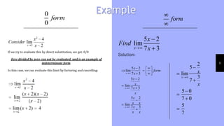 Indeterminate form | PPTX