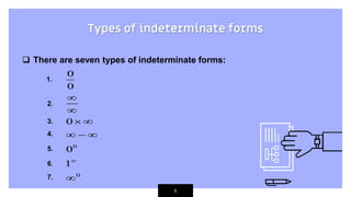 Indeterminate form | PPTX