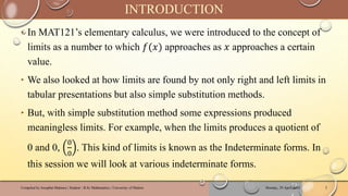 MAT221: CALCULUS II - Indeterminate Forms.pdf