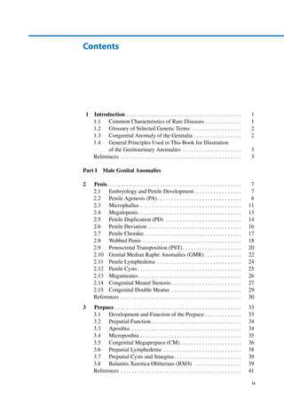 Index, Rare Congenital Genitourinary Anomalies | PDF