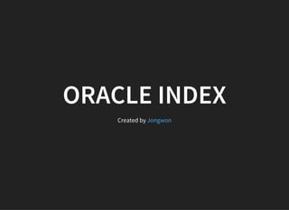 Oracle Index | PDF