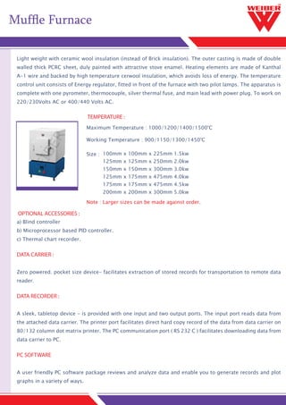 Laboratory Equipments | PDF