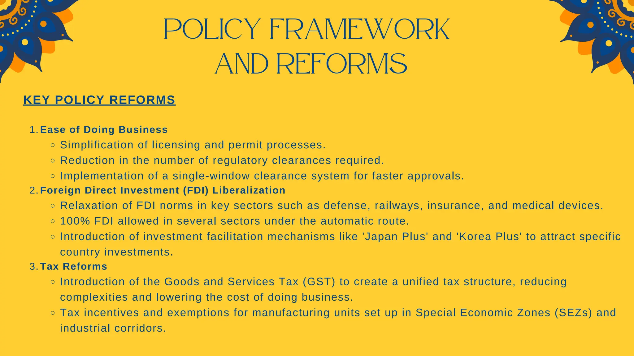 Make in India economics project grade 12 | PDF