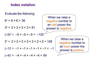 Index Notation | PPT