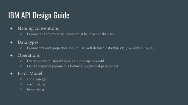 Enforcing API Design Rules for High Quality Code Generation | PPT