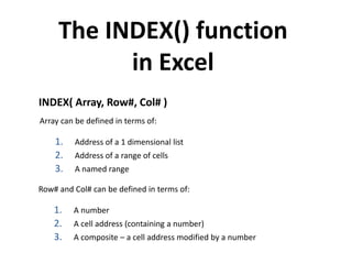 Index cv01 | PPT