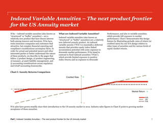 Indexed Variable Annuities: The Next US Annuity Product Frontier | PPT