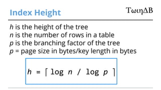 Efficient Indexes in MySQL | PPT