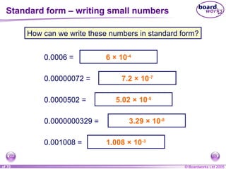 TH - IB - MSSL - Standard Index Form | PPT