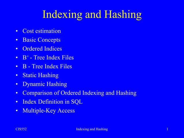 Indexing and hashing.ppt