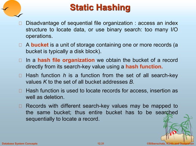 Indexing and Hashing.ppt | Databases | Computer Software and Applications