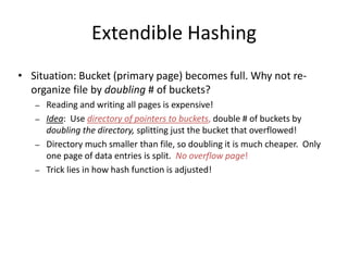 INDEXING AND HASHING UNIT 4 SILBERSCHATZ | PPT