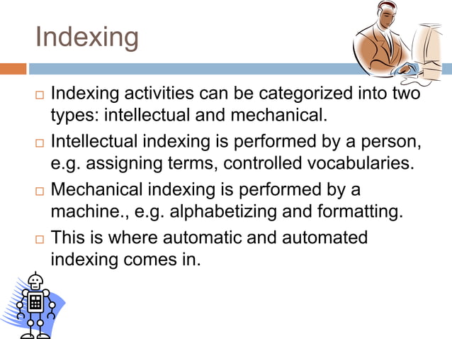Indexing Automated Vs Automatic Galvan1 | PPT