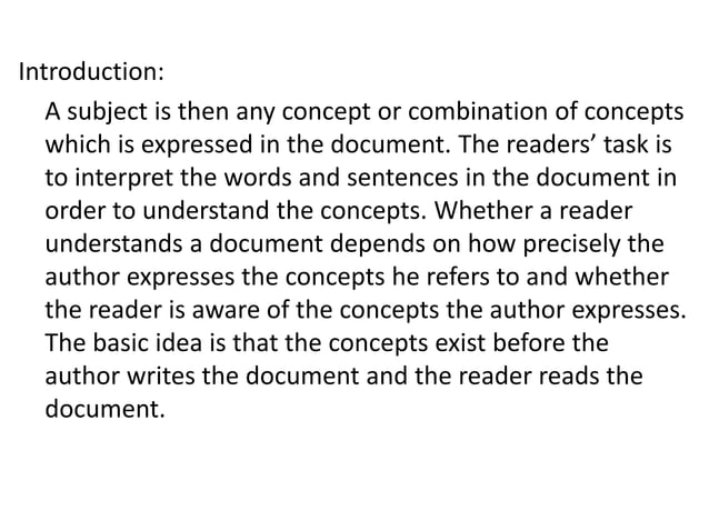 Indexing language concept types and characteristics | PDF | Internet ...