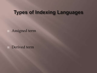 Indexing languages (2) | PPTX | Programming Languages | Computing