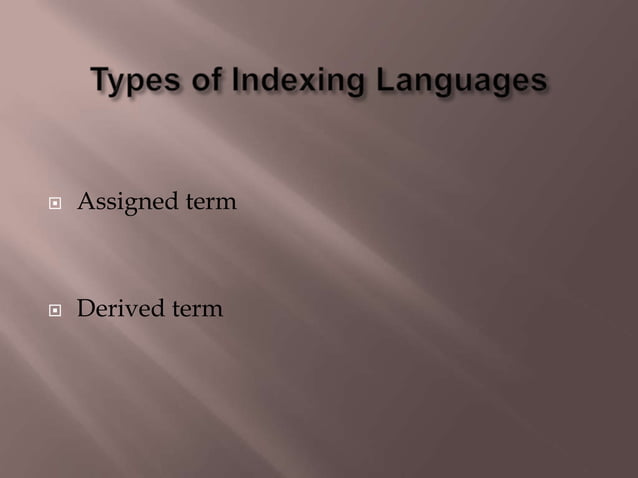 Indexing languages (2) | PPTX | Programming Languages | Computing