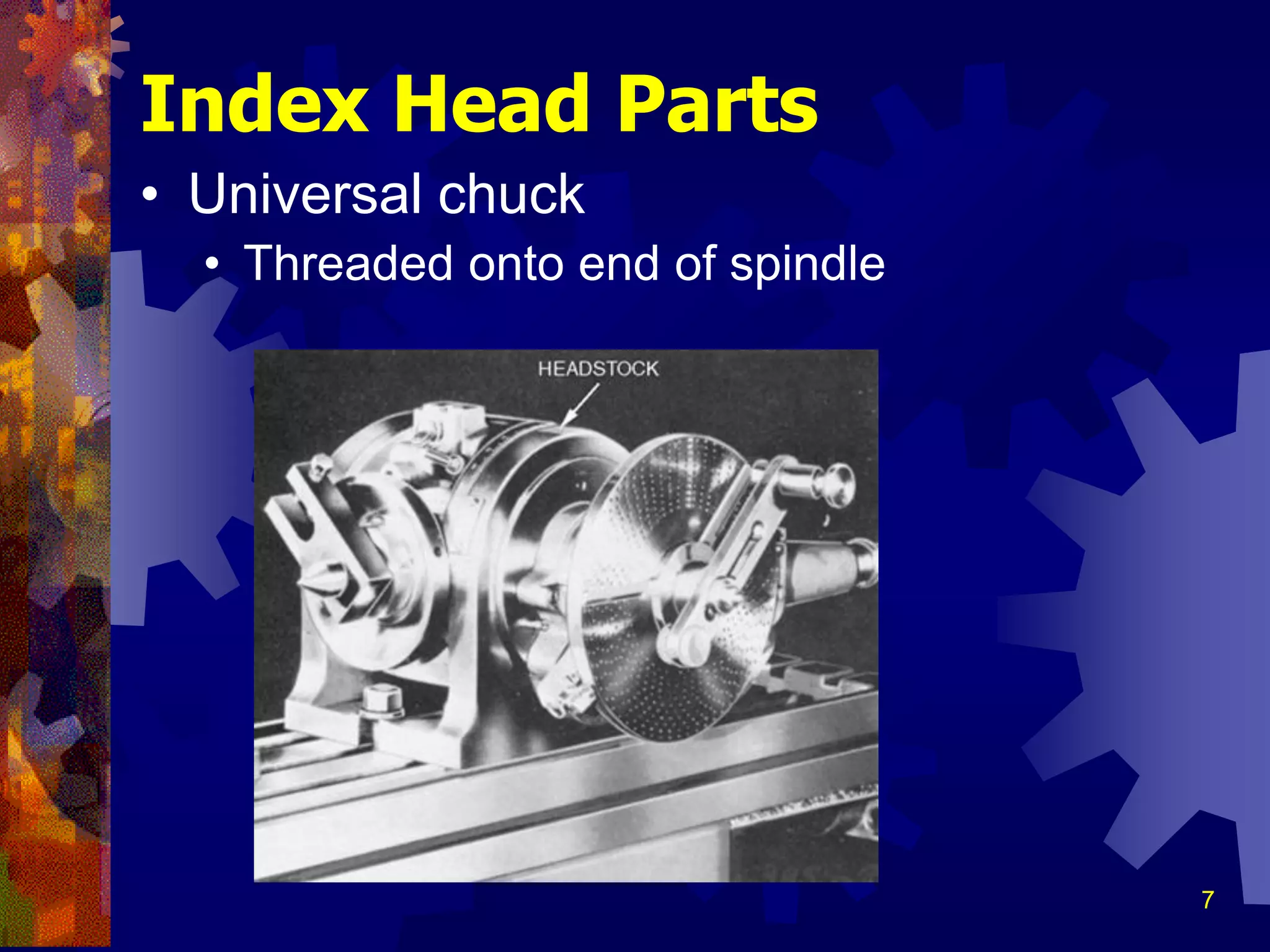 machining and machine tool (Indexing milling machine) | PDF