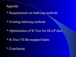 Indexing olap data | PPT