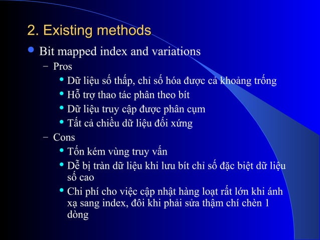 Indexing olap data | PPT