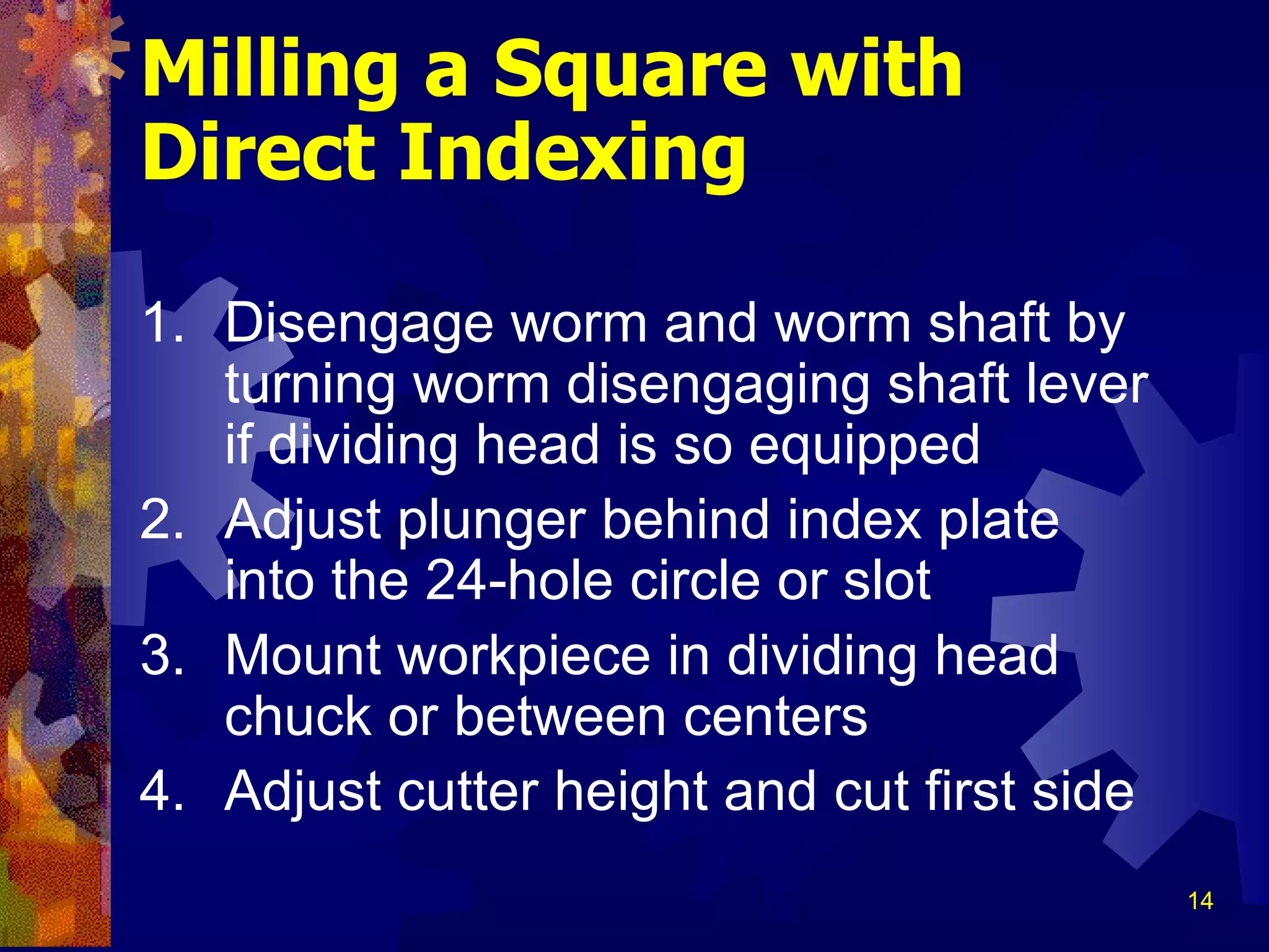 Indexing or dividing_head | PPT