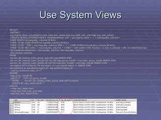 Indexing Strategies | PPT