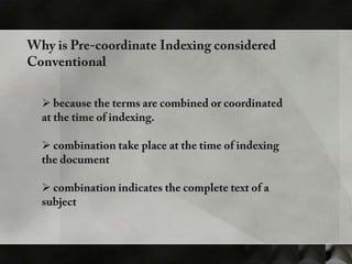 Indexing+report roxane | PPT