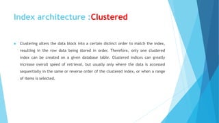 Indexing techniques | PDF