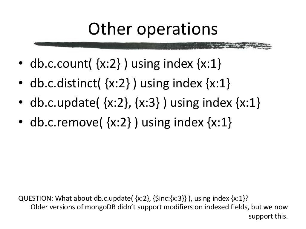 Indexing With Mongodb 0157