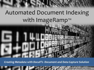 Automated Document Indexing with ImageRamp | PPT