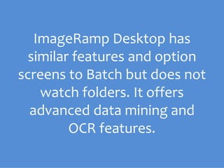 Automated Document Indexing with ImageRamp | PPT