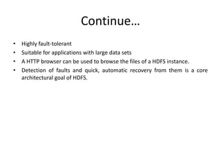 Indexing with solr search server and hadoop framework | PPT